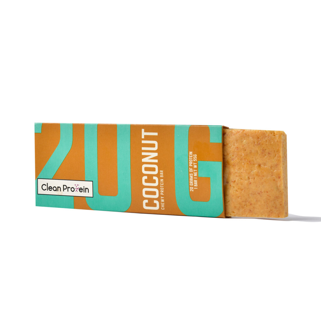 Coconut Chewy Protein Bar – Clean Protein