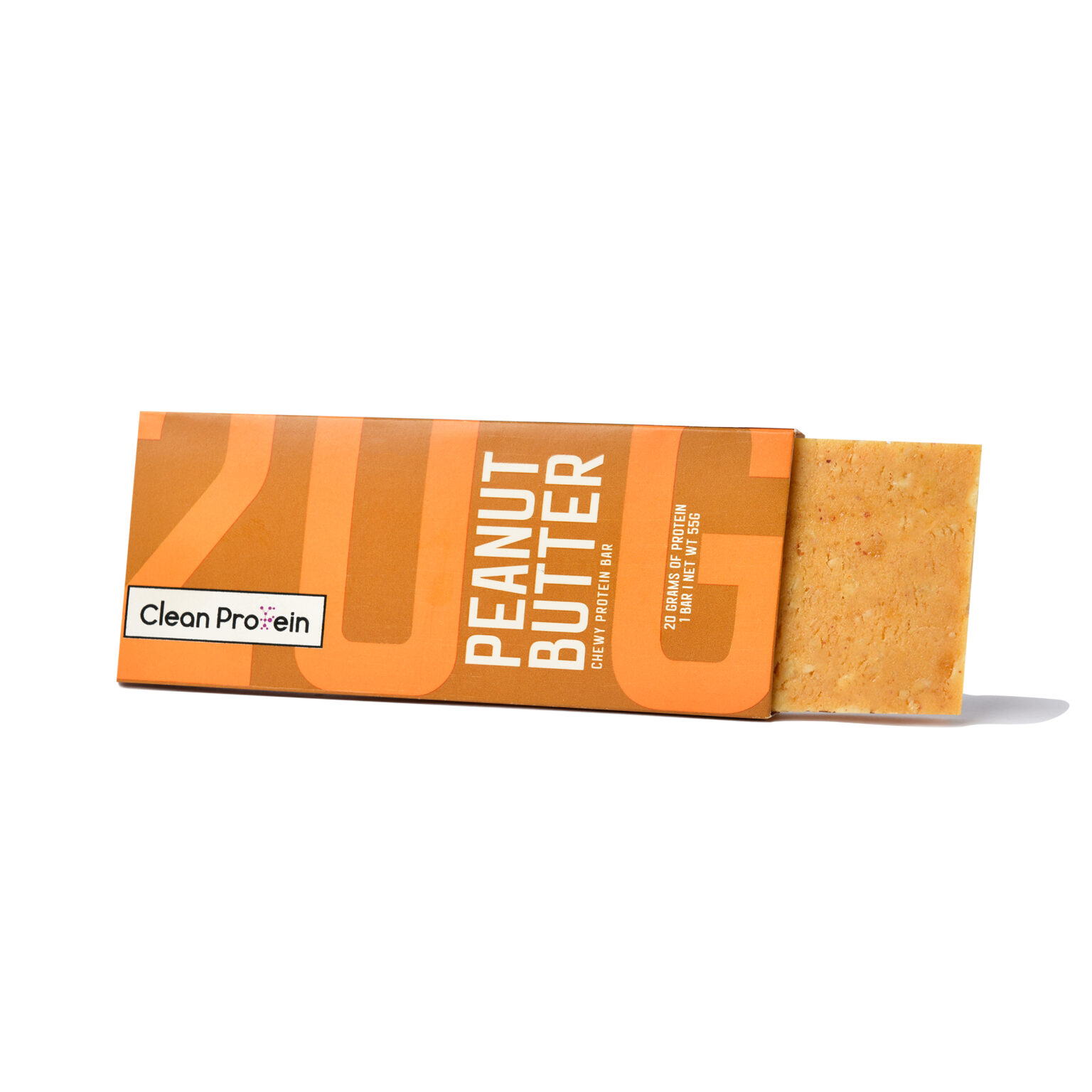 Peanut Butter Chewy Protein Bar – Clean Protein
